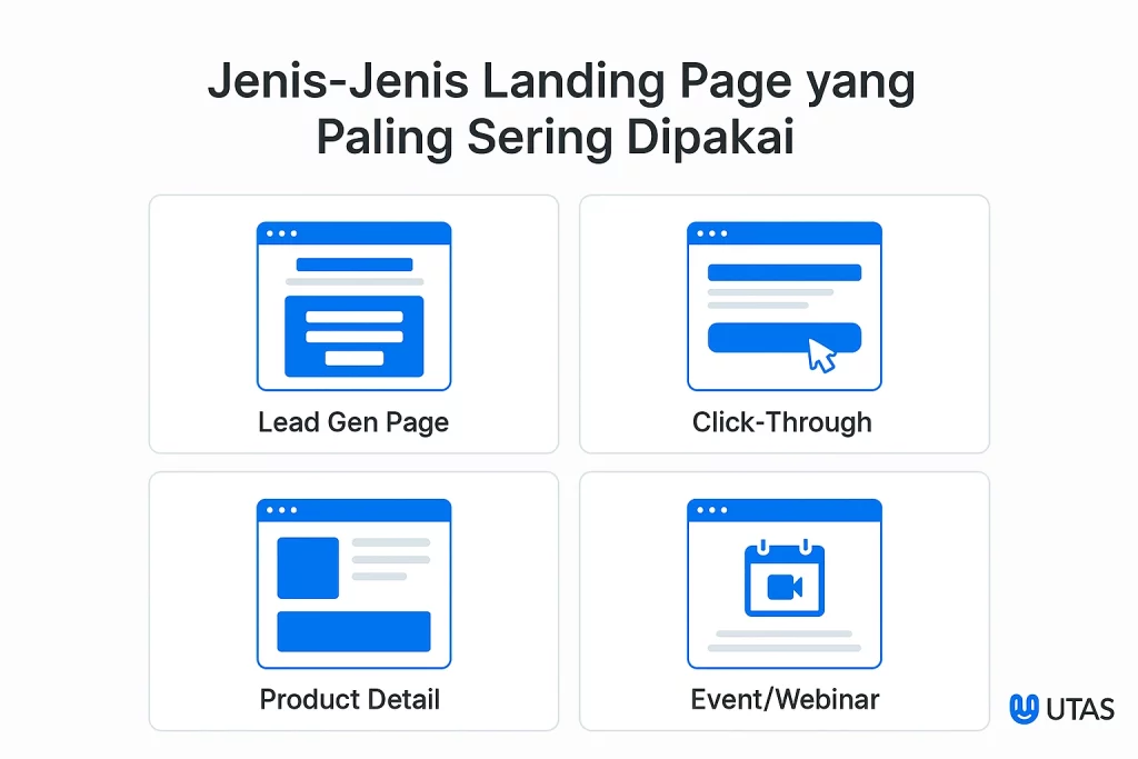Apa Itu Landing Page? Fungsi, Jenis, dan Cara Buatnya - UTAS